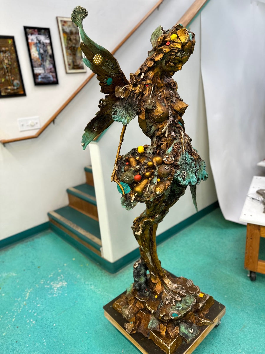 Maria Alma 8 foot tall | Nano Lopez Sculpture For Sale | Dolphin Galleries