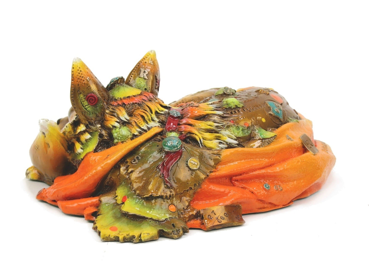 Mini Foxy | Nano Lopez Sculpture For Sale | Dolphin Galleries